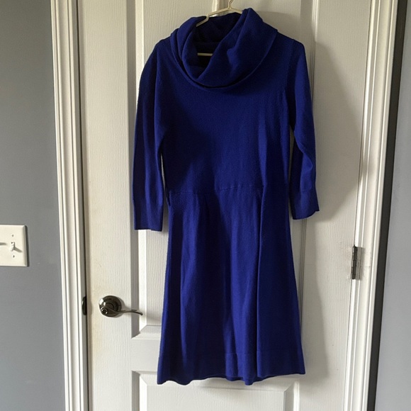 AB Studio | Dresses | Ab Studio Royal Blue Long Sleeve Dress | Poshmark